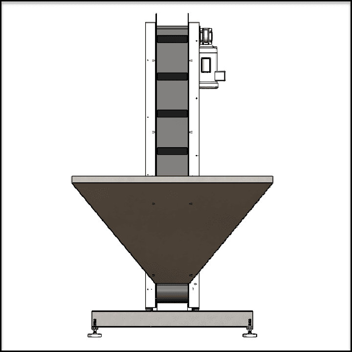 Multipurpose Incline Elevating Conveyor | Complete CAD Files Package- Step Files – Learn 3D Stuff