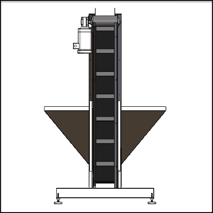 Multipurpose Incline Elevating Conveyor | Complete CAD Files Package- Step Files – Learn 3D Stuff